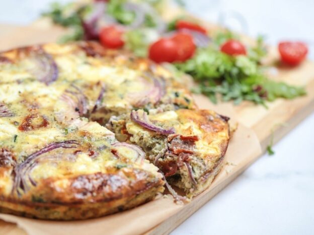 High-Protein Crustless Quiche